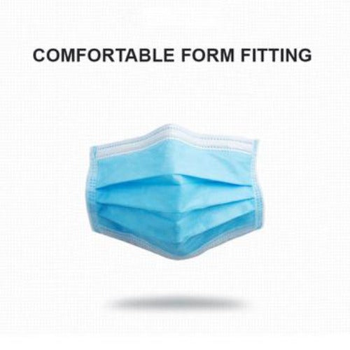 Disposable 3 Ply Mask Box of 50, 3 Ply Masks Box of 50, Face Masks in ...